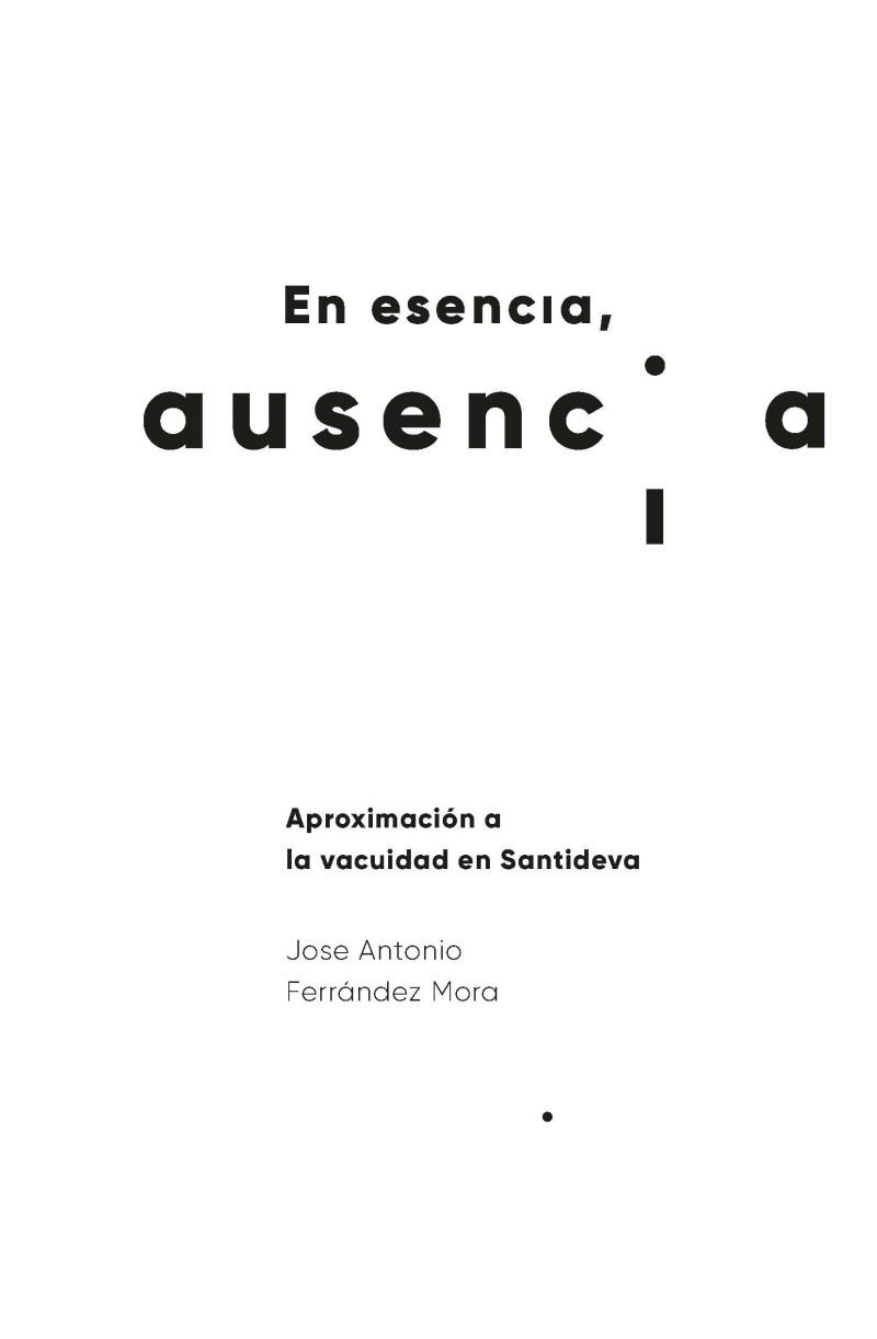 En esencia ausencia
